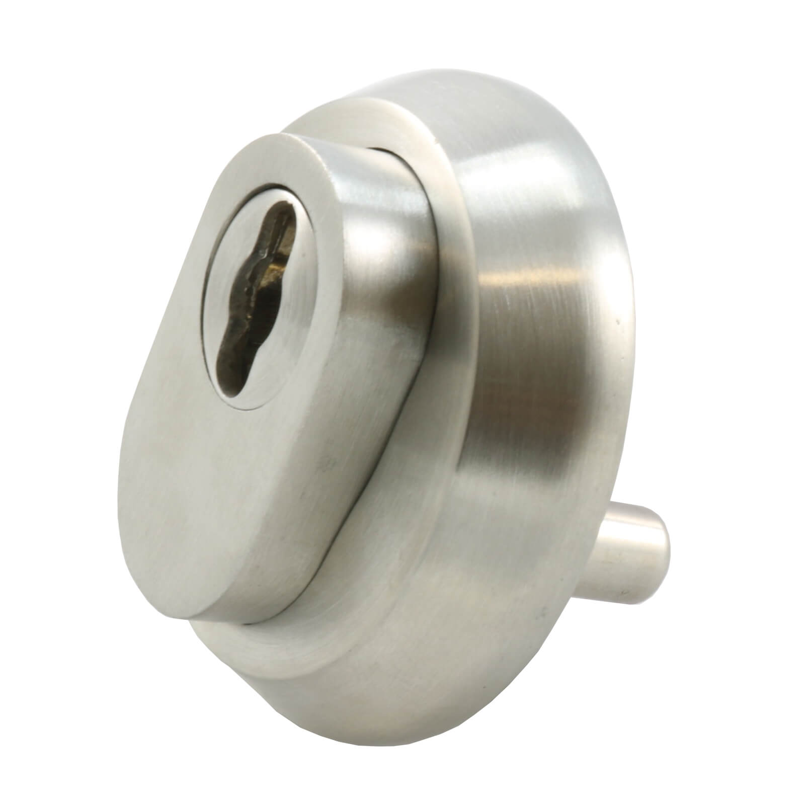 Stainless Steel High Security Escutcheon - 104 | lathamshardware.co.uk