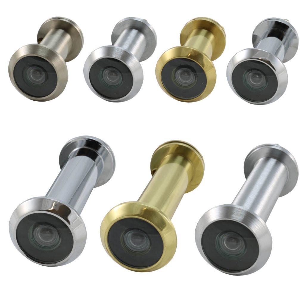 Security Door Viewer with Glass Lens 180° | lathamshardware.co.uk