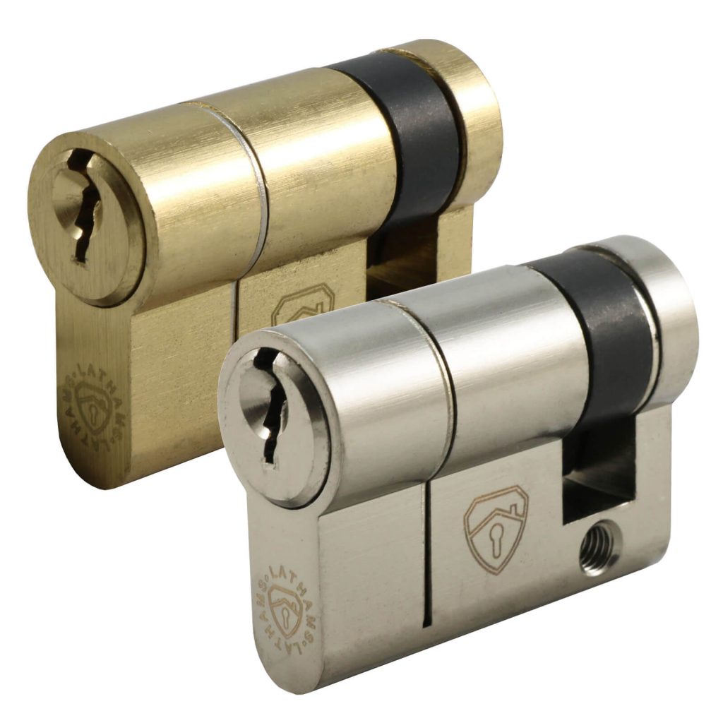 Half Euro Cylinder Anti Snap Lock | lathamshardware.co.uk