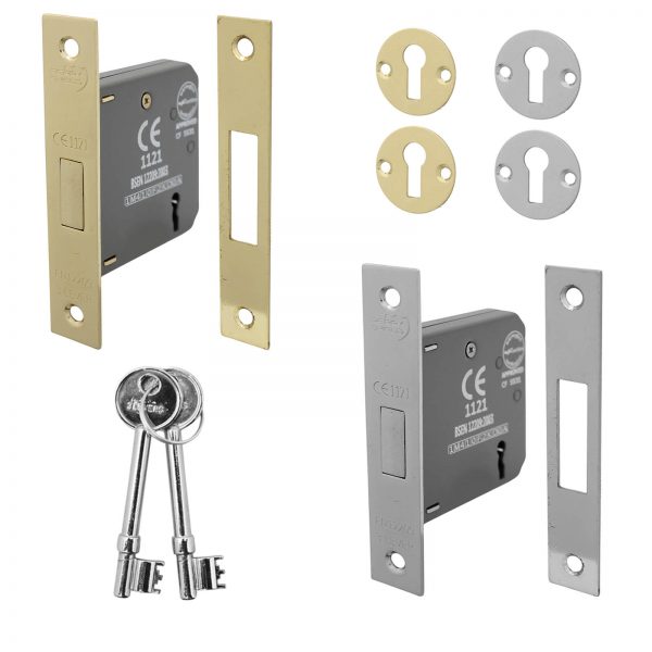 Cylinder Mortice Deadlock (Euro Profile) | lathamshardware.co.uk