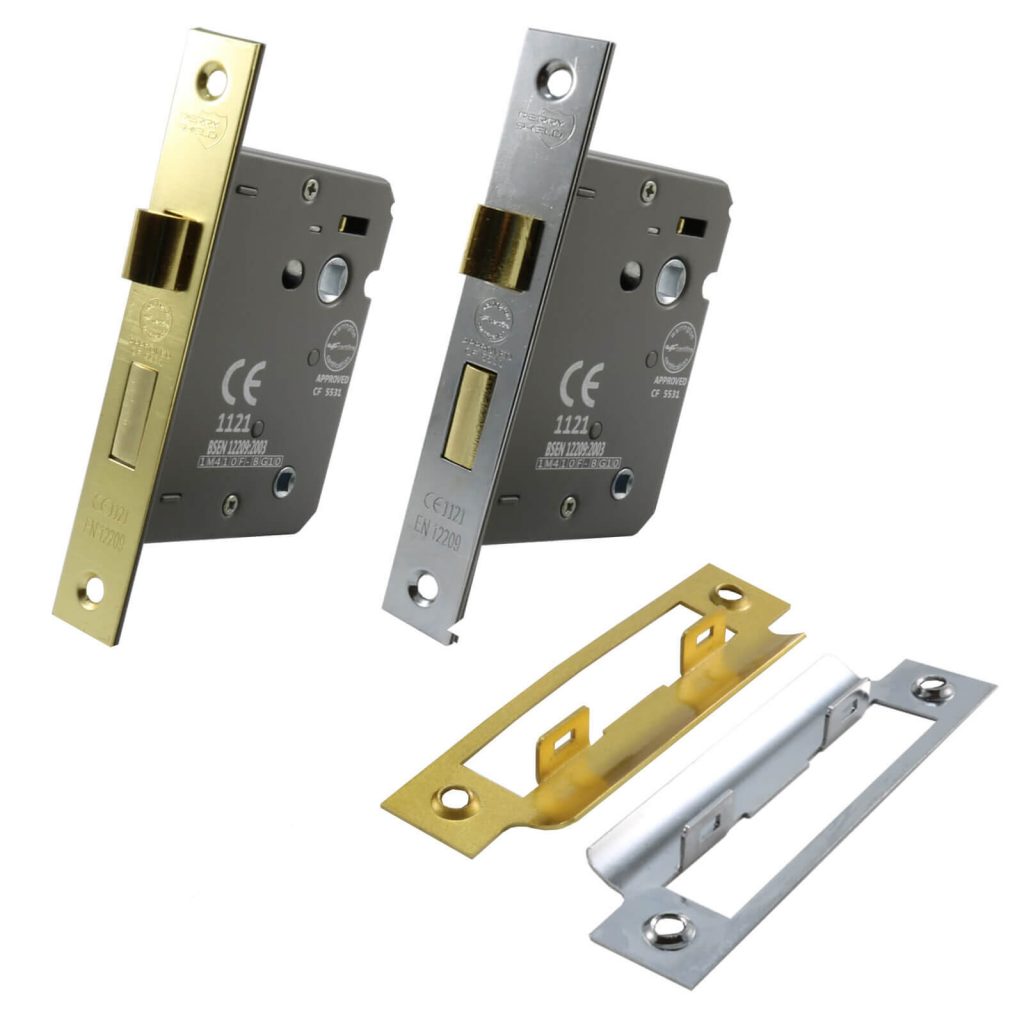 Double Locking Long Throw Lock | lathamshardware.co.uk